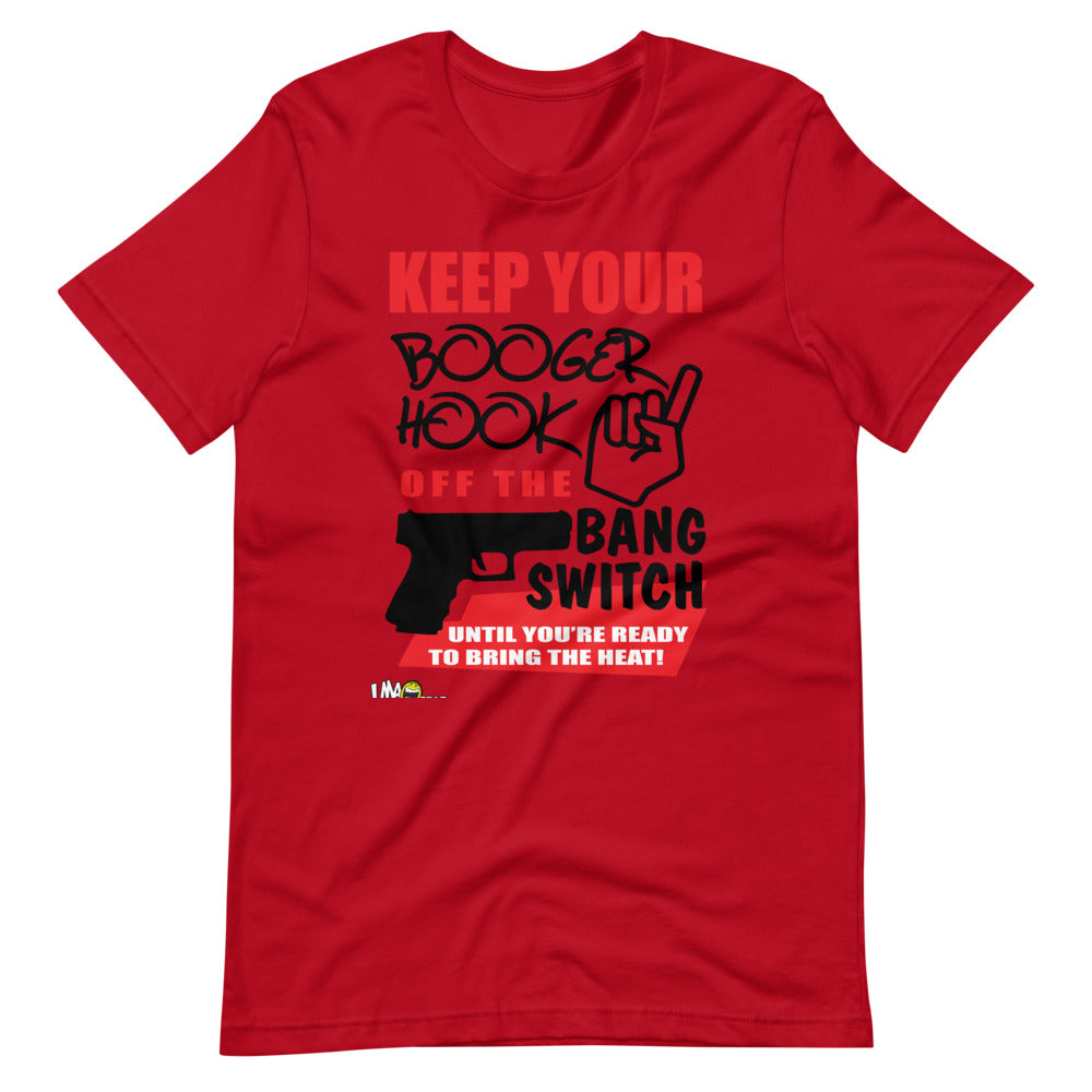Keep Your Booger Hook Black Airsoft T-Shirt – LMAOgear